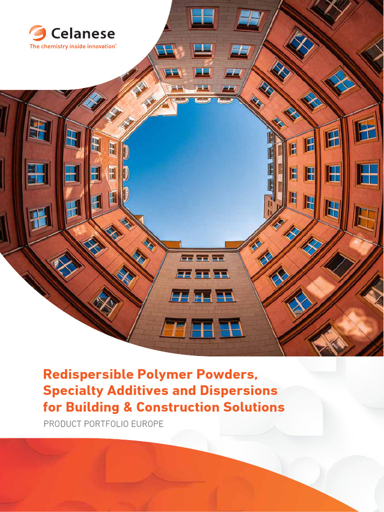 Celanese Brochure BuildingConstruction Europe EN 2022 | PDF | Polymers | Adhesion