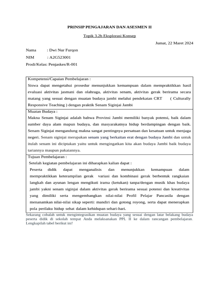 Topik 3.2b Eksplorasi Konsep PPAE II | PDF