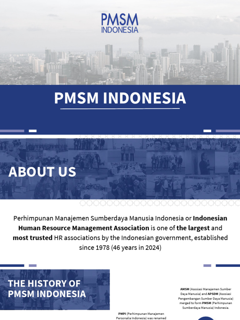(2025) PMSM Indonesia Compro Updated | PDF | Employee Relations | Human Resource Management