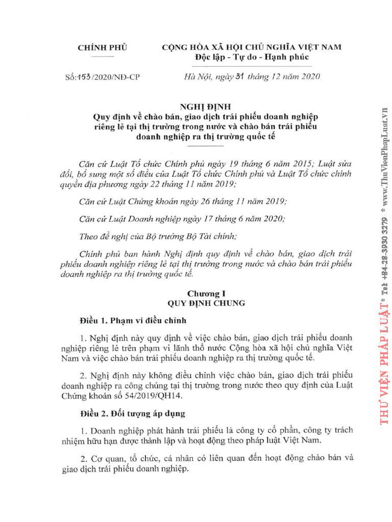 Nghi Dinh 153 | PDF