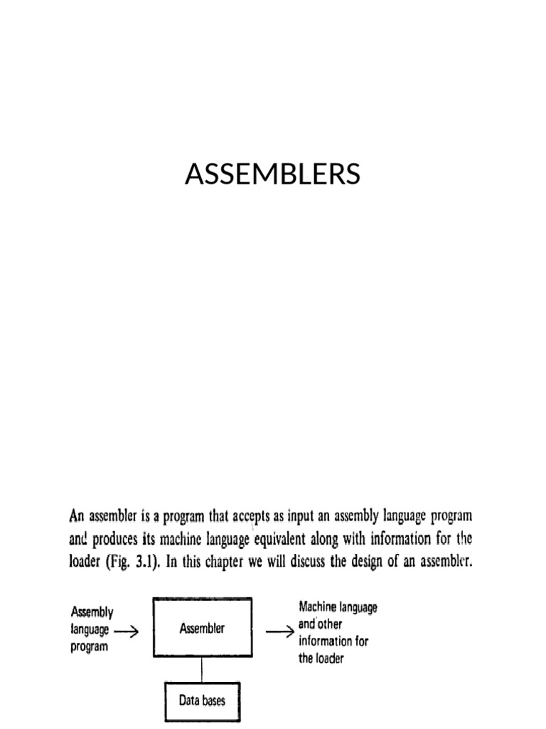 2 Pass ASSEMBLERS (Autosaved) | PDF | Assembly Language | Software Engineering