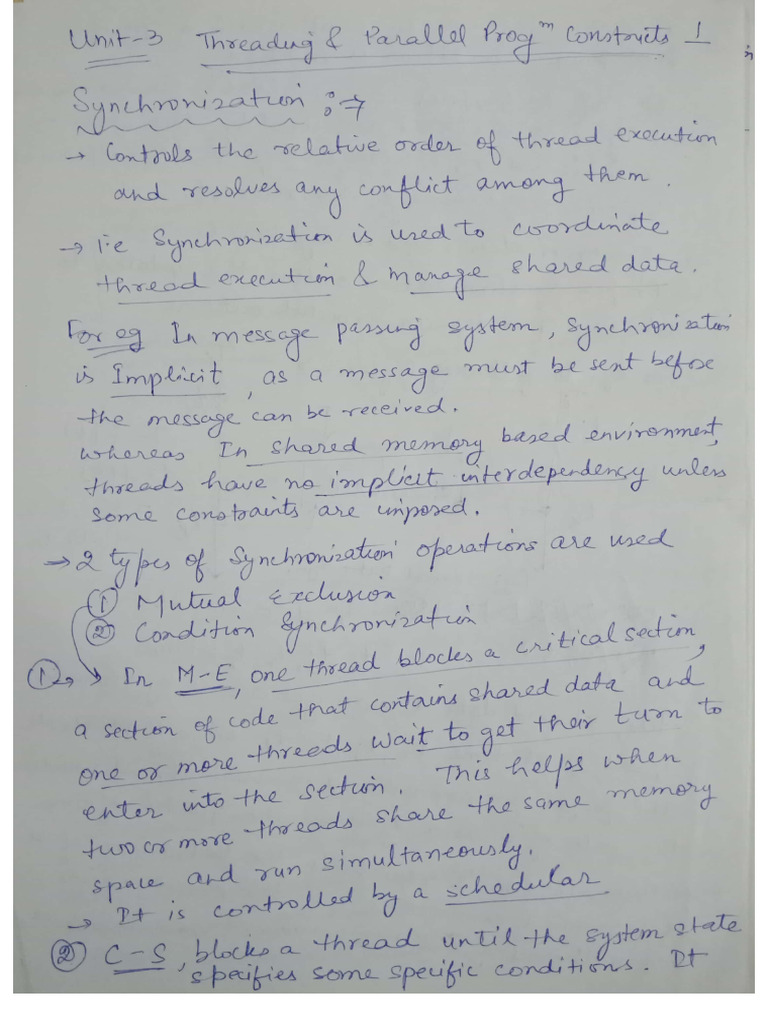 Unit 3 Multicore Architecture Pdf