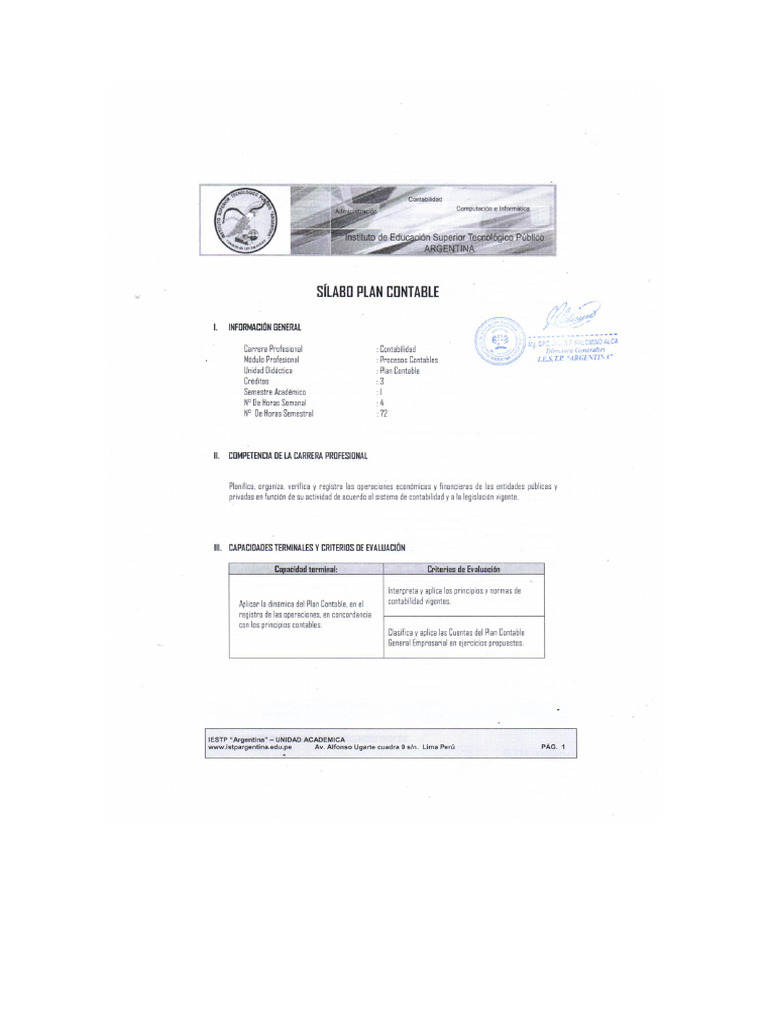 Plan Contable PDF | PDF