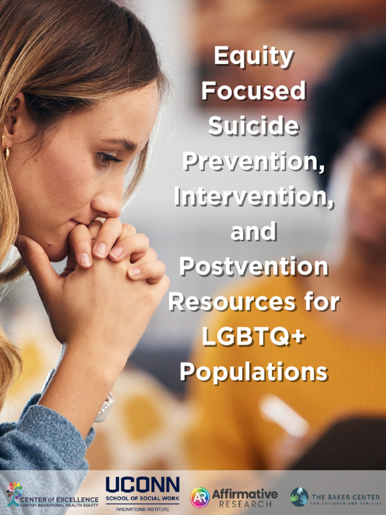 Equity Focused Suicide Prevention, Intervention, and and Postvention ...
