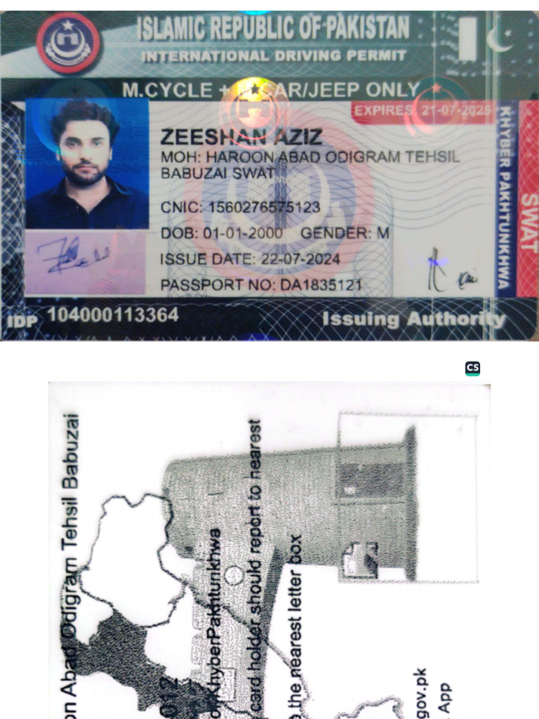 Driving License | PDF