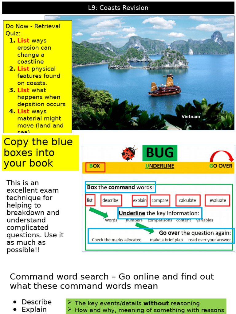 Coasts Revision - Structure and Writing | PDF | Cognitive Science ...