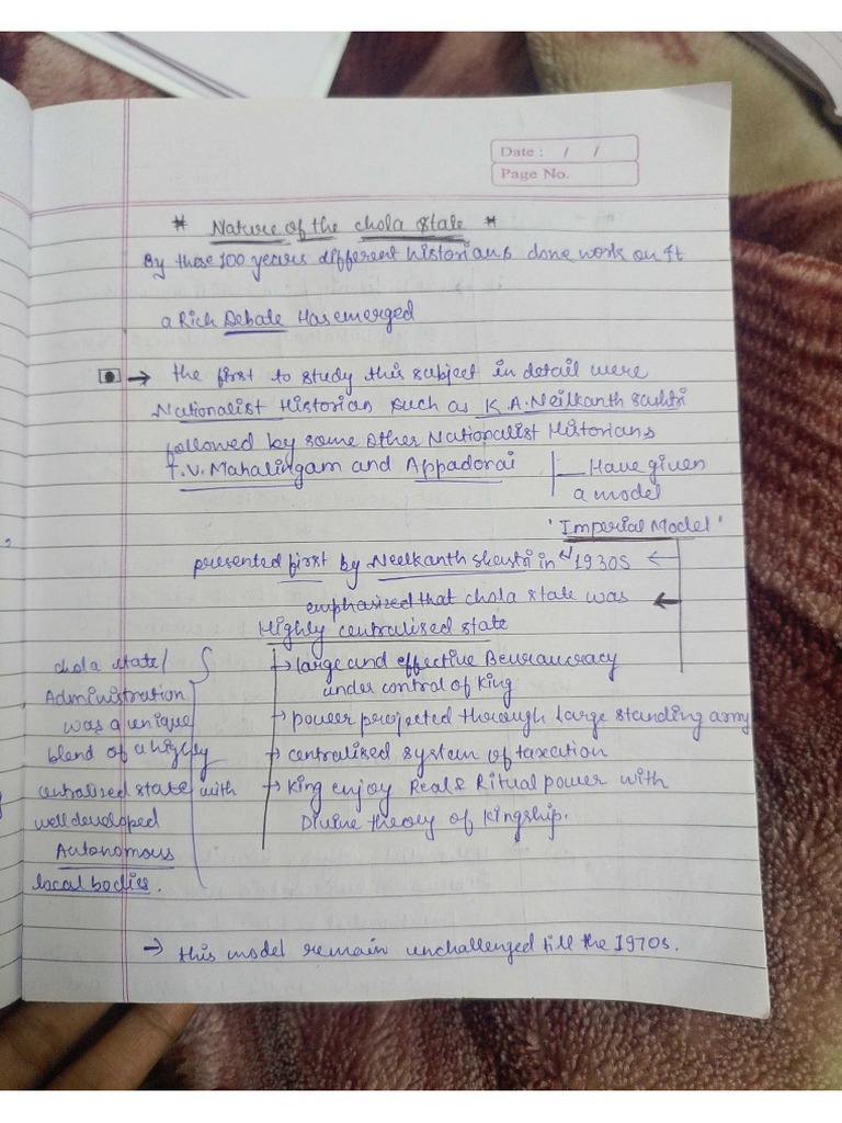 Nature of Chola State | PDF