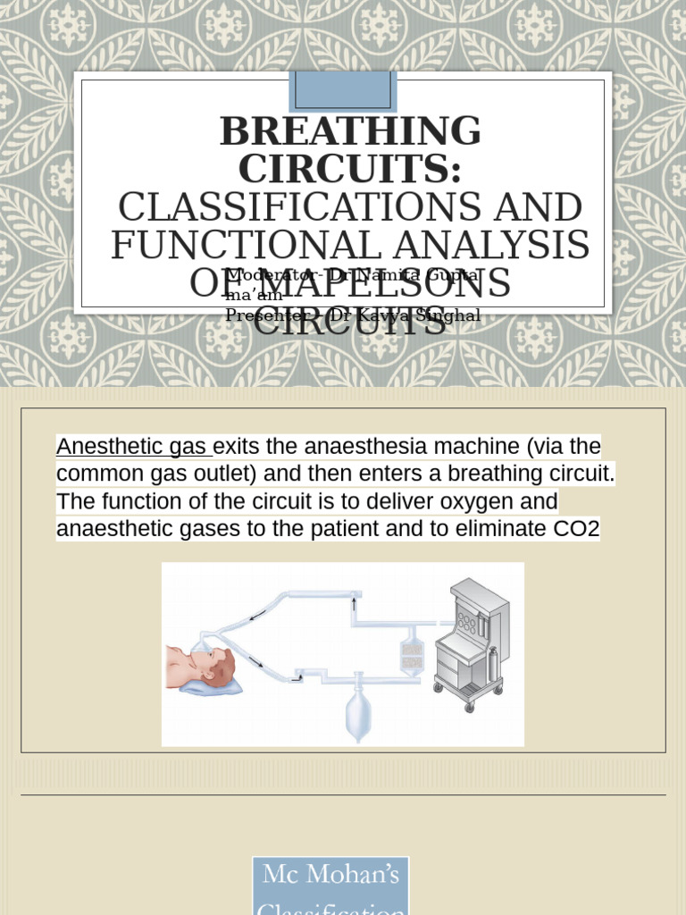 Mapleson Breathing Circuit Analysis | PDF | Breathing | Respiratory System