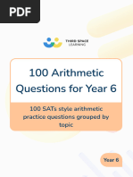 Year 3 - Arithmetic | PDF