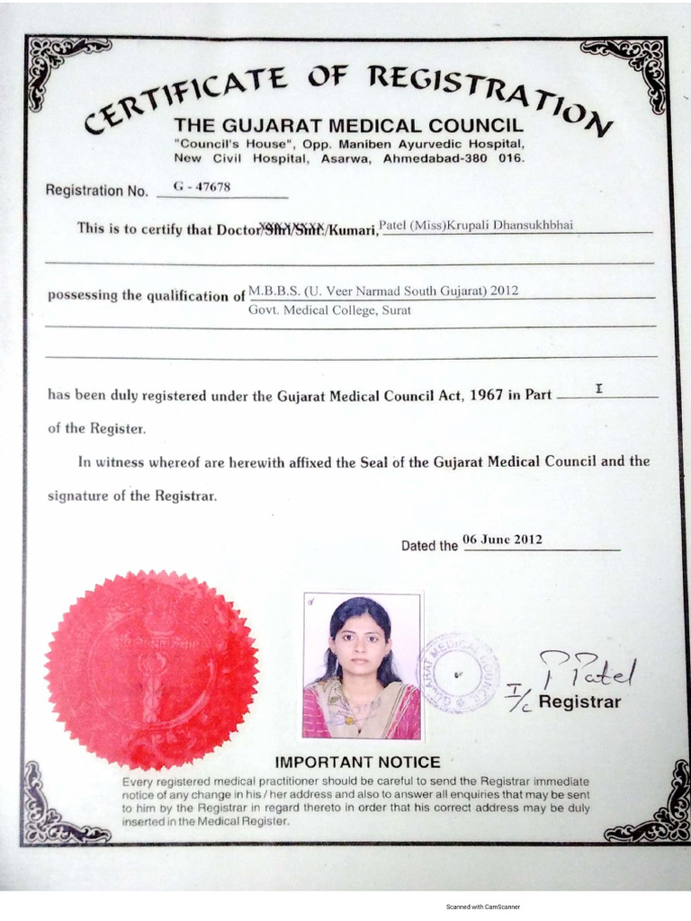 MBBS Registration | PDF