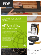 AP-ArmaFlex - Technical Datasheet - En-In | PDF | Duct (Flow) | Thermal ...