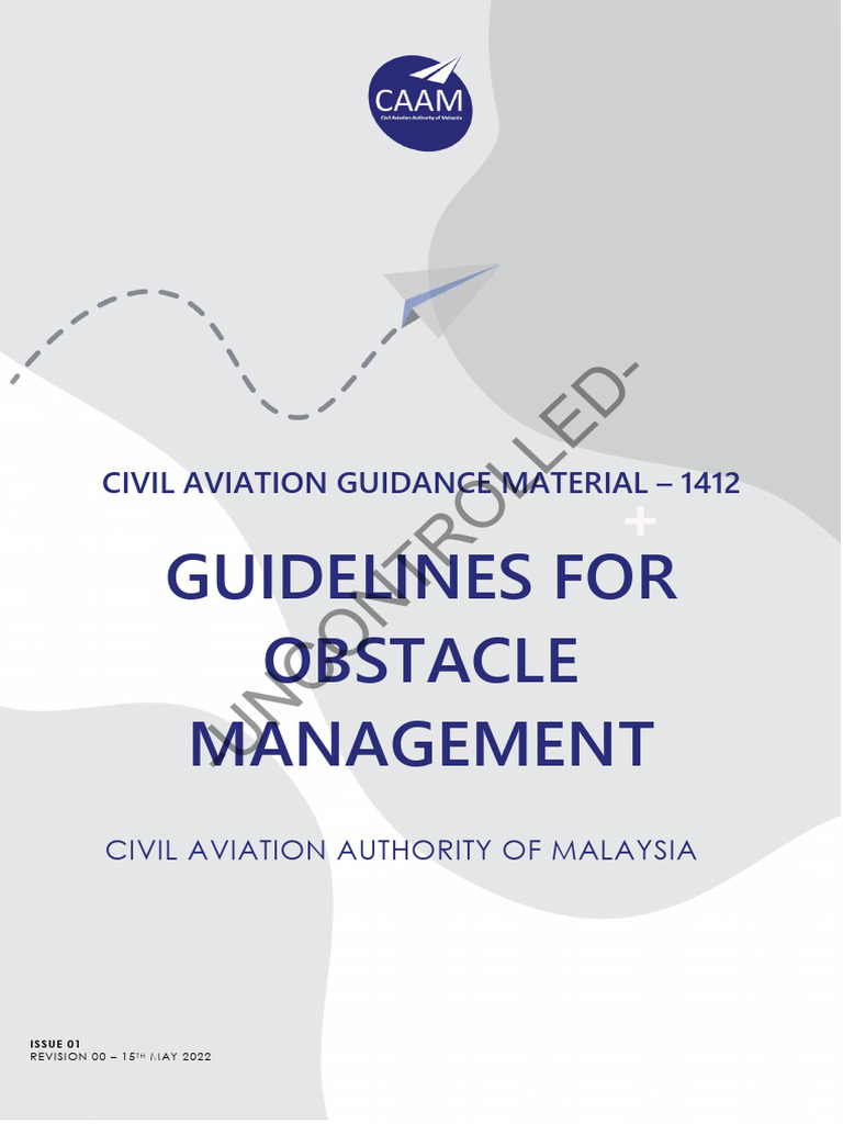 CAGM 1412 Guidance For Obstacle Management | PDF | Aviation