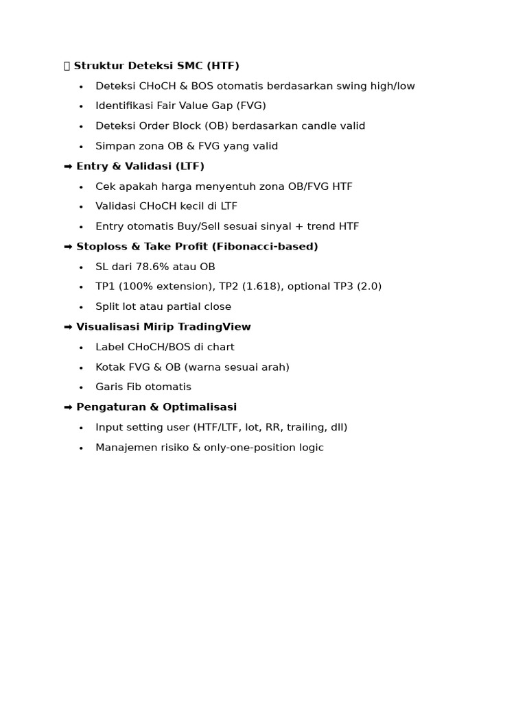 Struktur Deteksi SMC | PDF