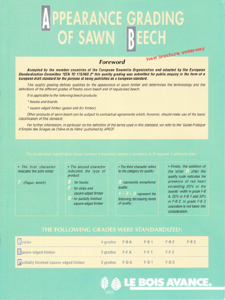 european-beech-grading-rules | PDF