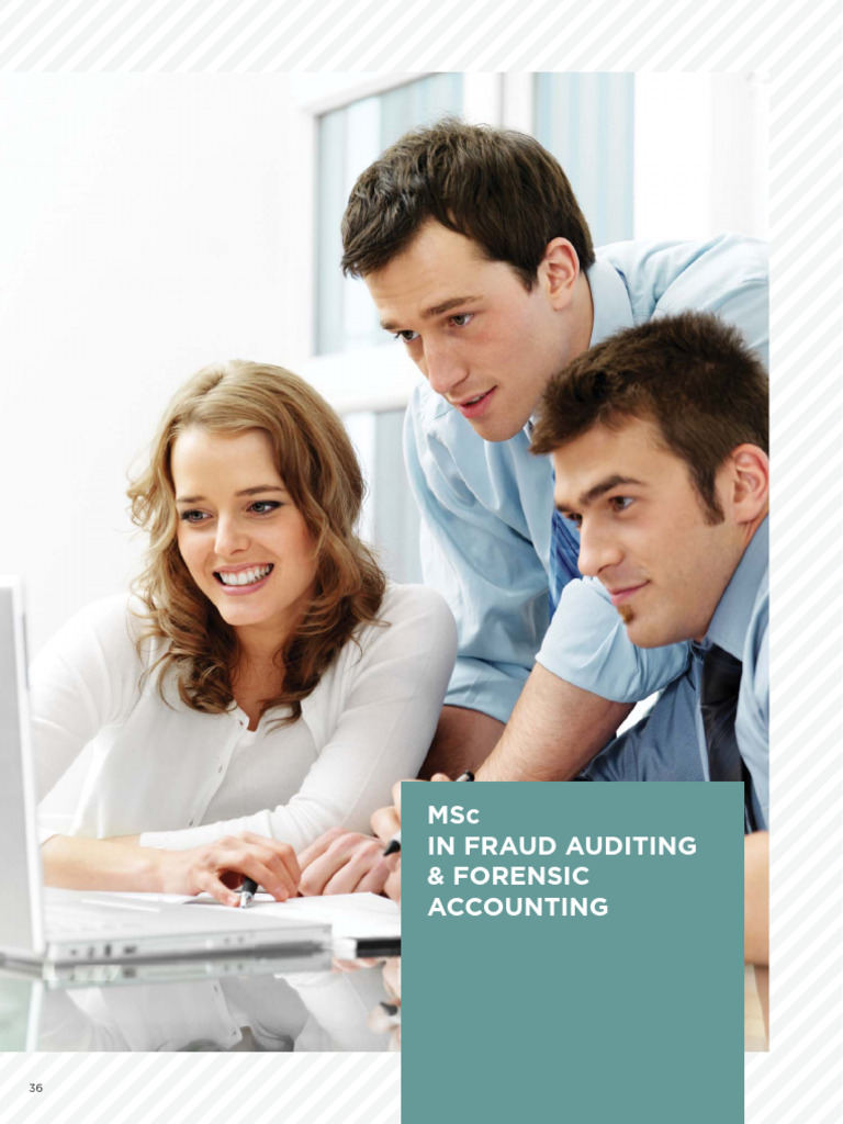 MSC Fraud Auditing Forensic Accounting | PDF | Accounting | Audit