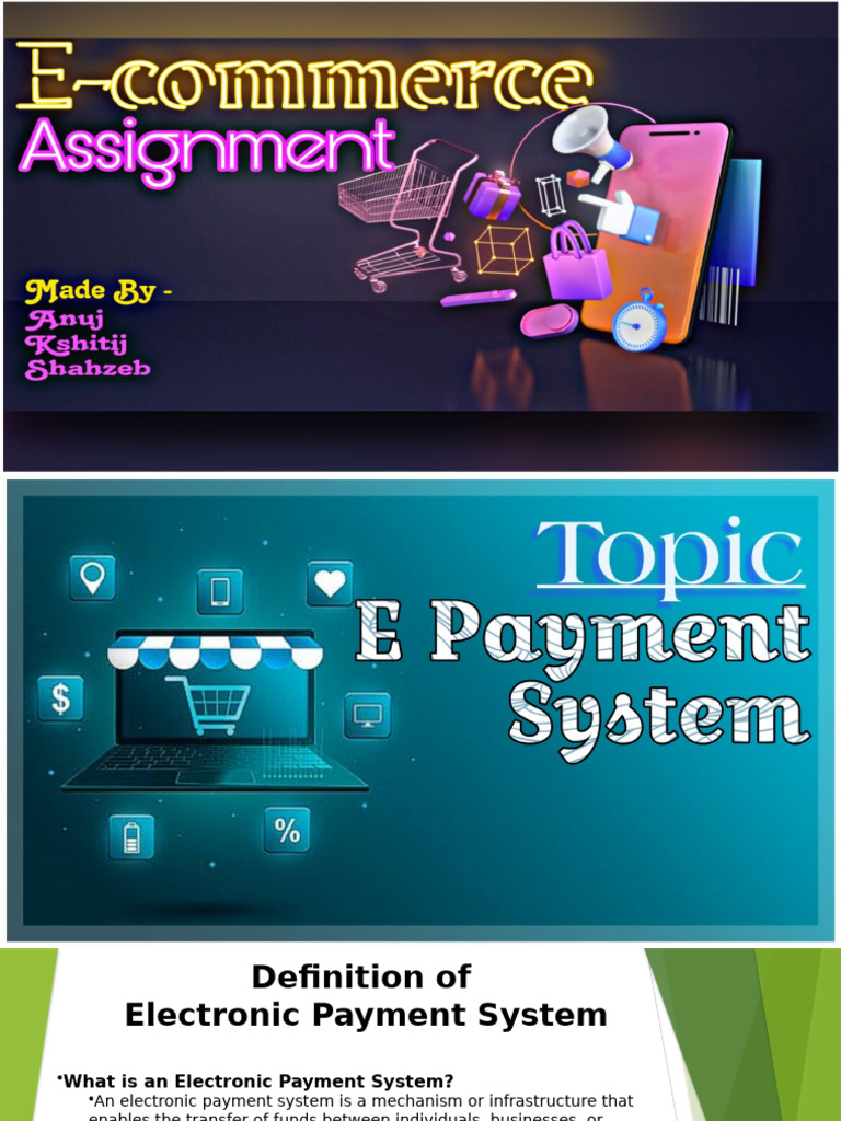 E Payment System | PDF | Credit Card | Debit Card