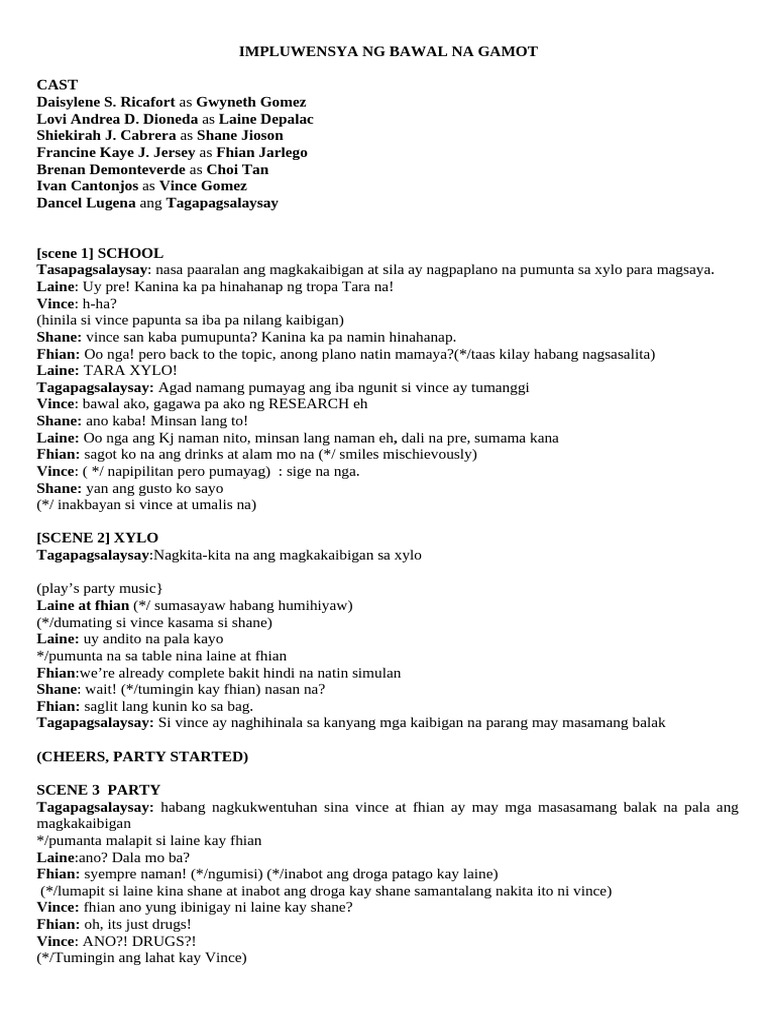 DULA DULAAN IN FILIPINO | PDF