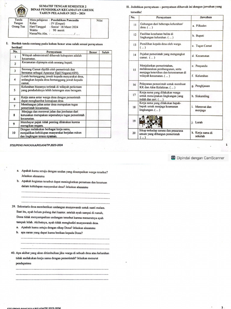 STS 2 Pancasila | PDF