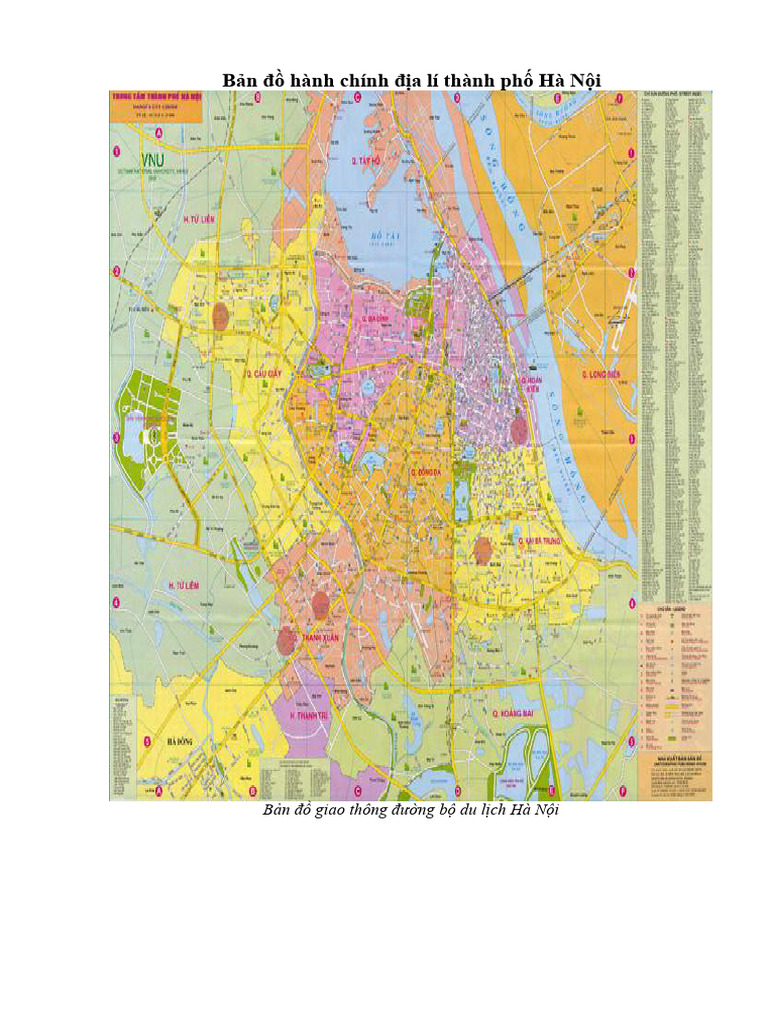 Ban Do Ha Noi | PDF