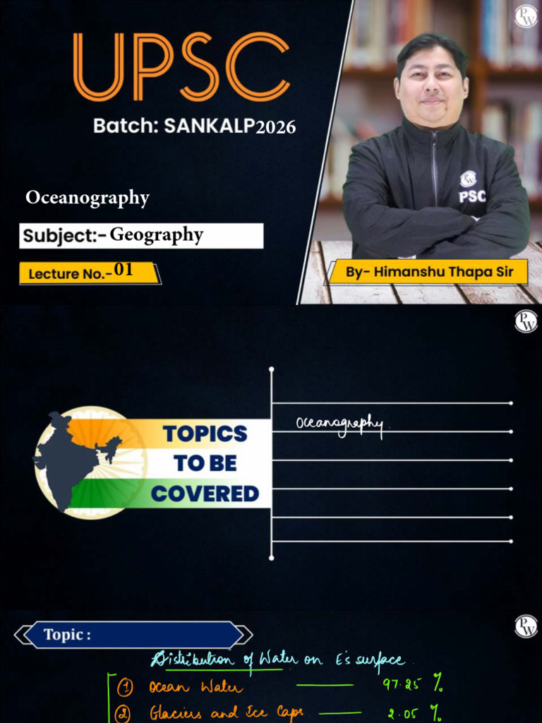 Geography: Oceanography | PDF