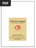Alexander, Christopher (1977) A Pattern Language | PDF