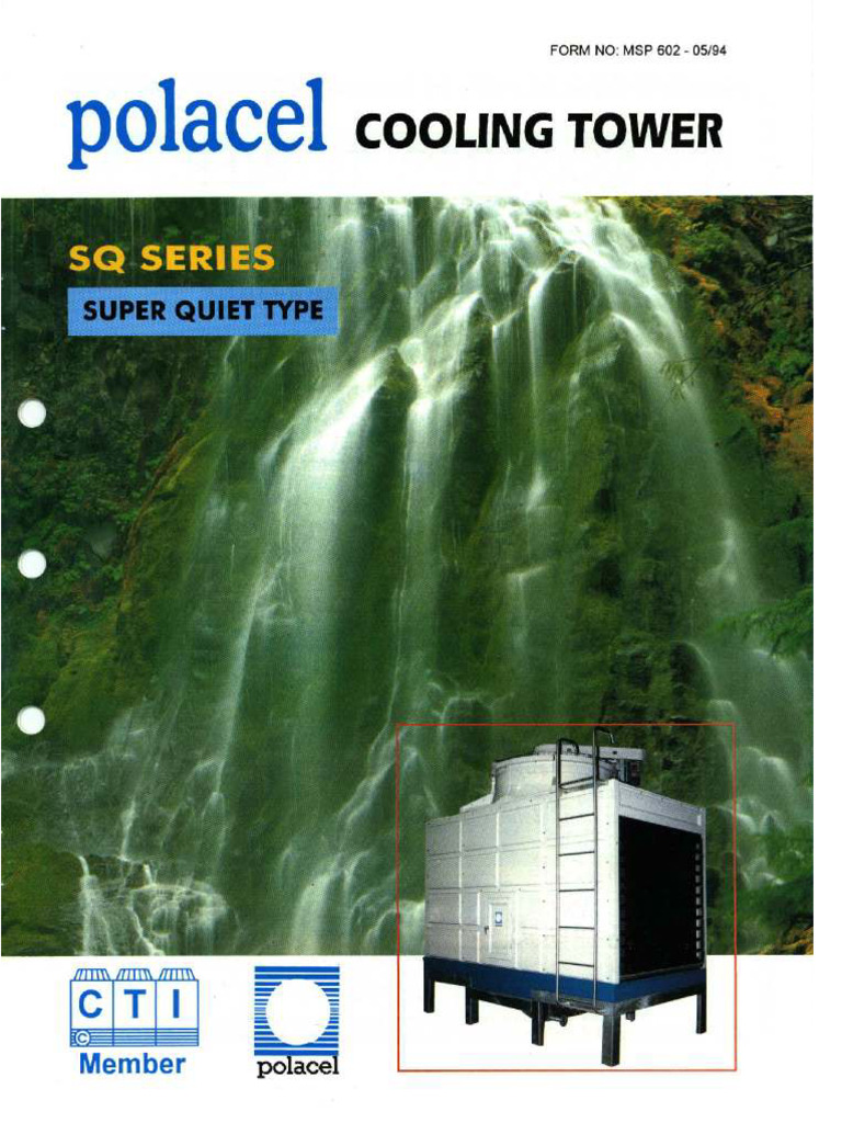 Polacel SQ Cooling Tower W Calcs | PDF