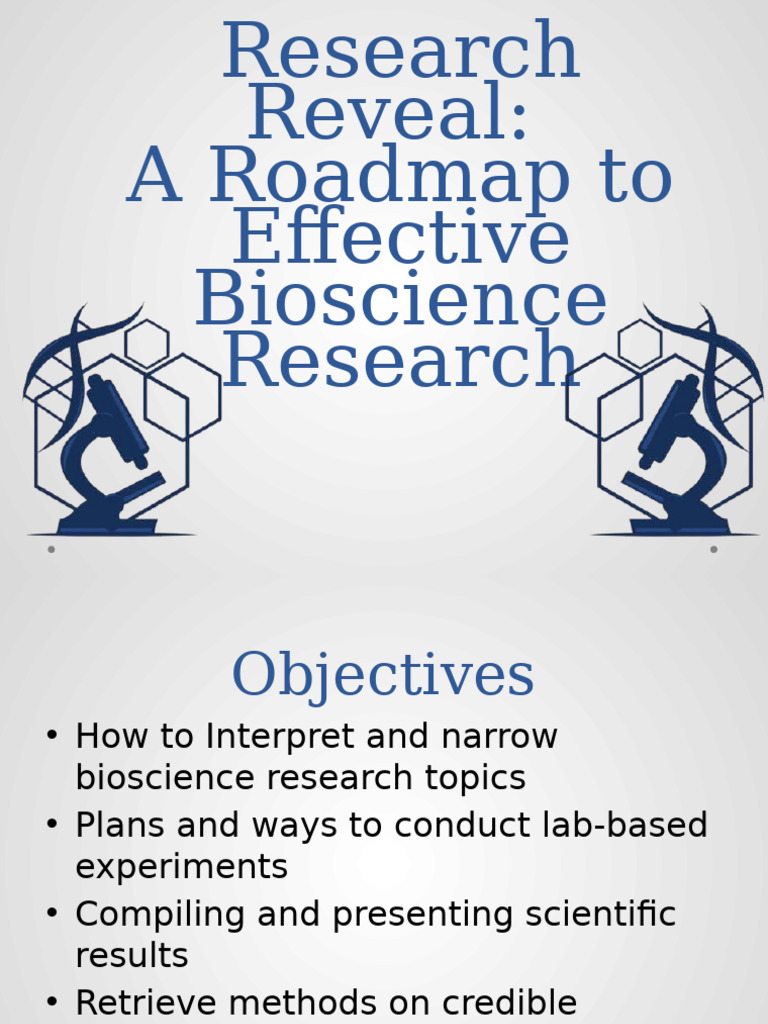 Research Reveal Bioscience Webinar | PDF