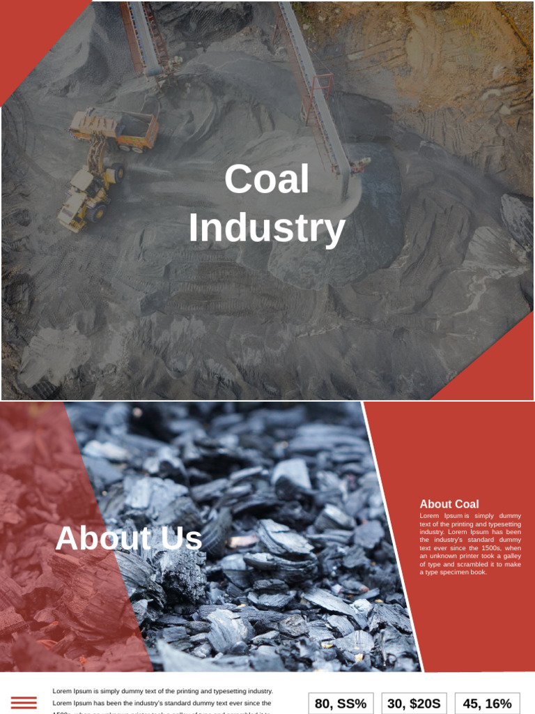 SlideEgg - 44780-Coal Industry Presentation-4-3 | PDF | Books | Publishing
