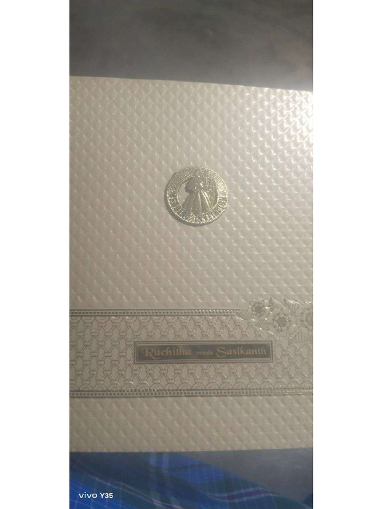 Ruchitha Reddy Wedding Invitation | PDF