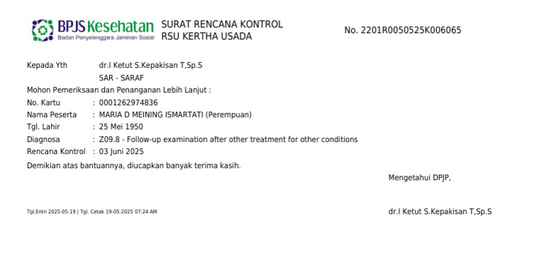 Cetak SEP -615 | PDF