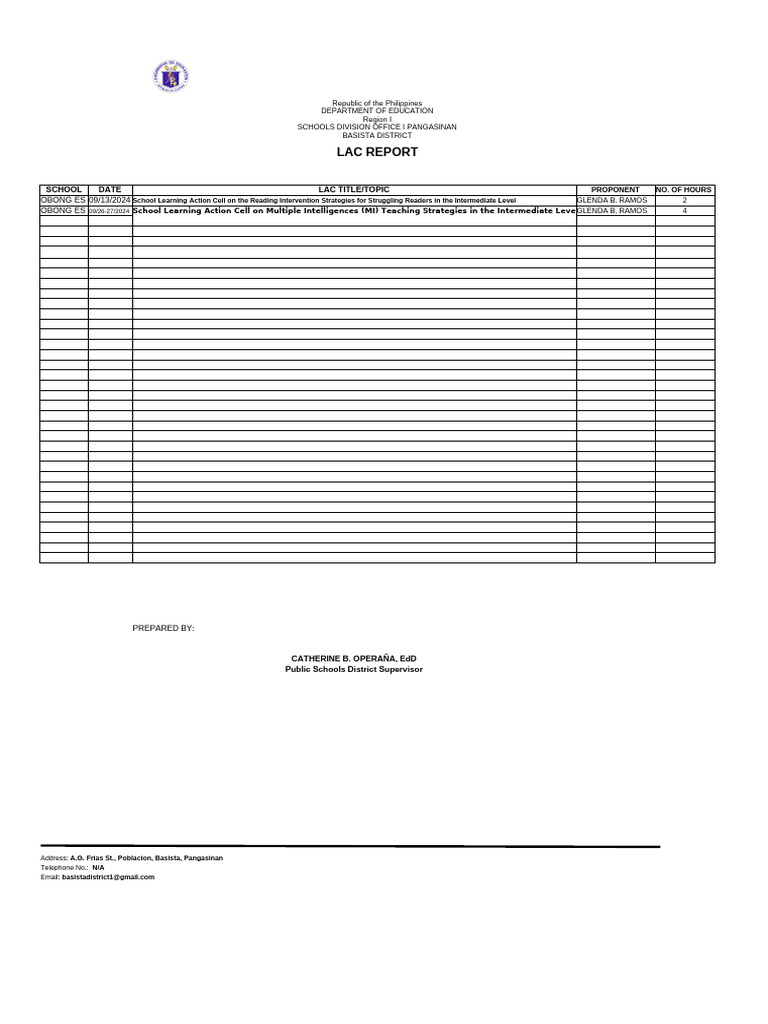 Slac Report Oes-1 | PDF
