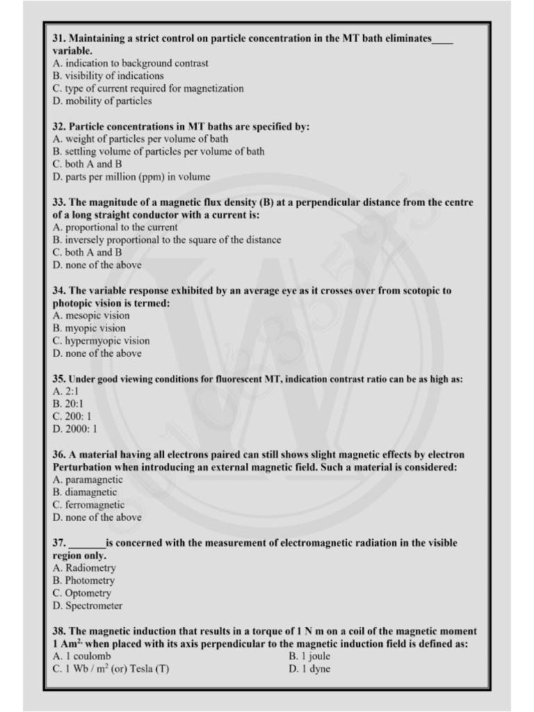MPI - Question Bank 2022 - 5 | PDF
