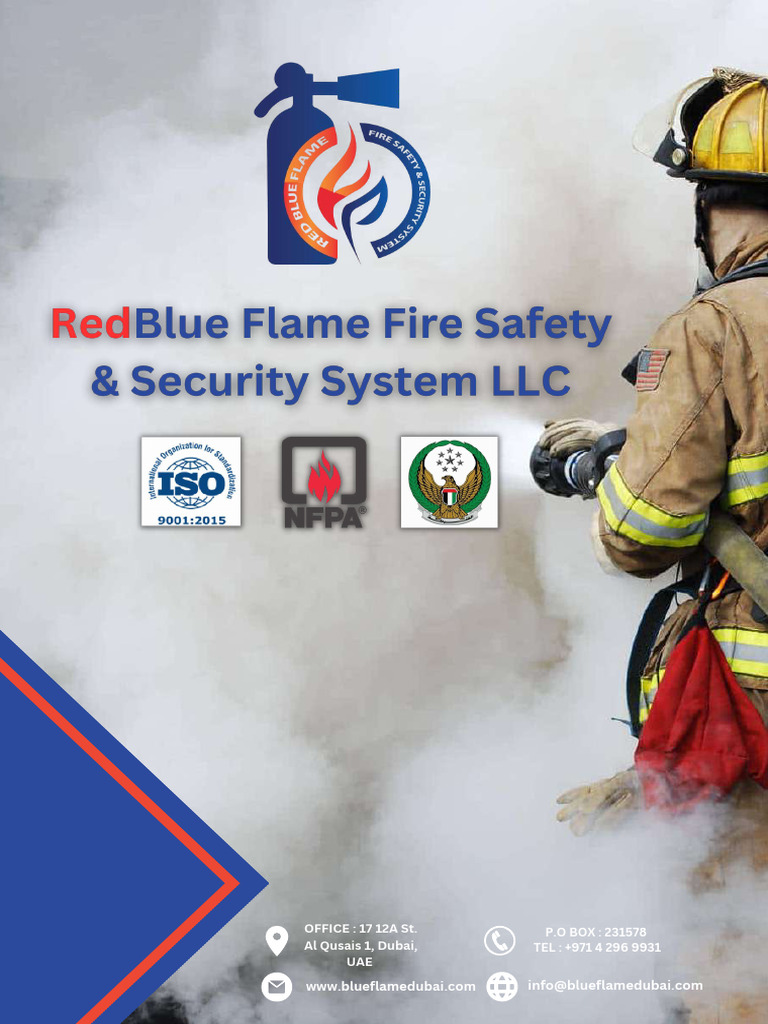RedBlue Flame Fire Safety Security System LLC... - Compressed | PDF ...