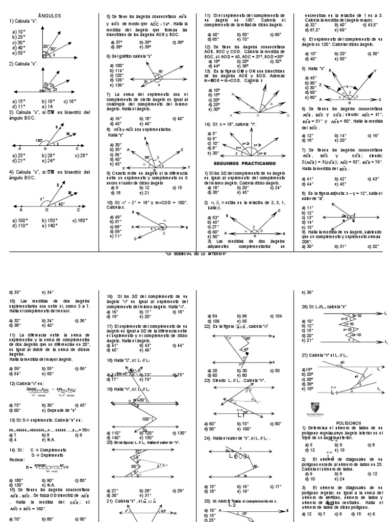 Miscelanea Matematica | PDF | Pi | Triángulo