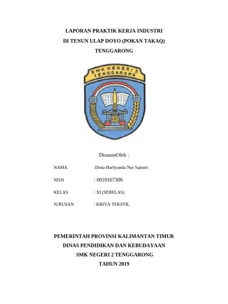 Laporan Praktik Kerja Industri | PDF