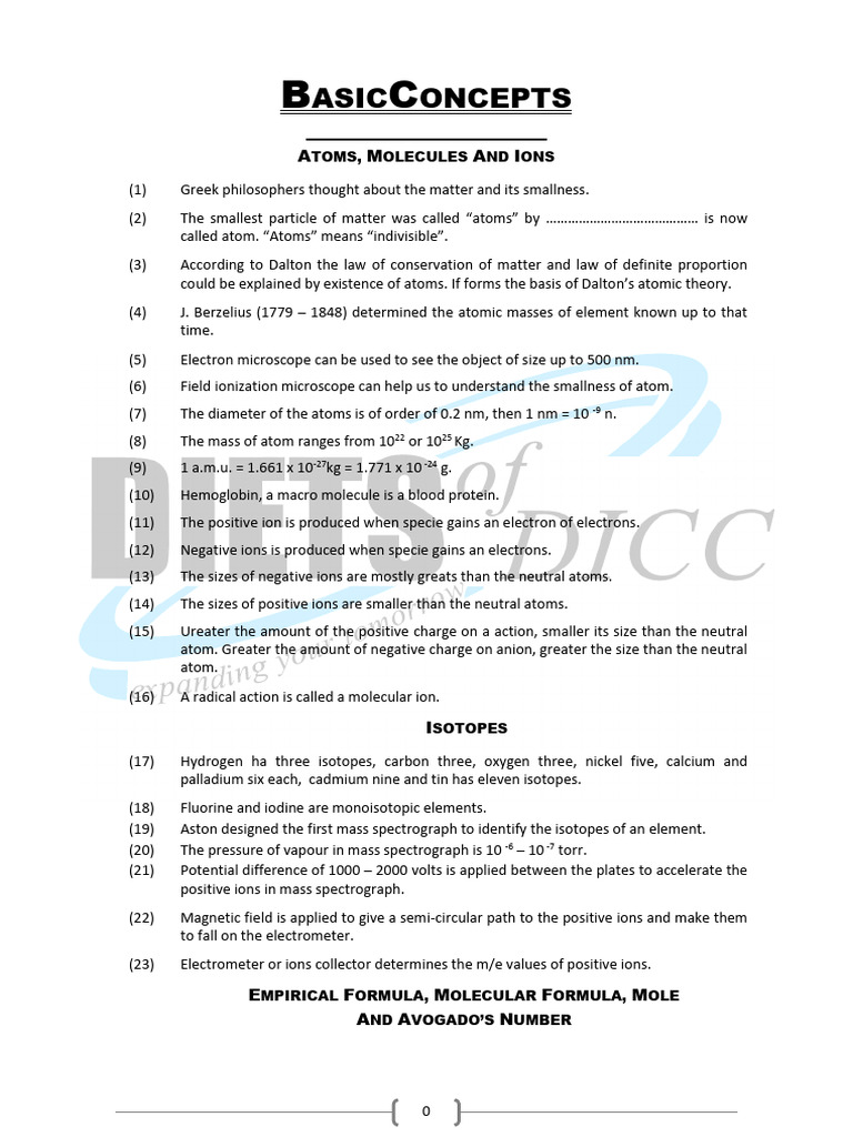 Chemistry Book With Answer Keys (DIETS) | PDF | Gases | Stoichiometry