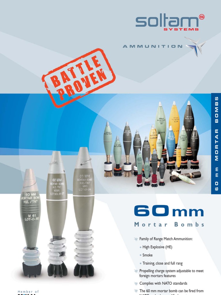 60mm Mortar Bombs | PDF
