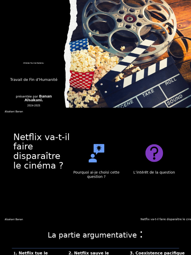 Netflix Va-t-il Faire Disparaître Le Cinéma | PDF