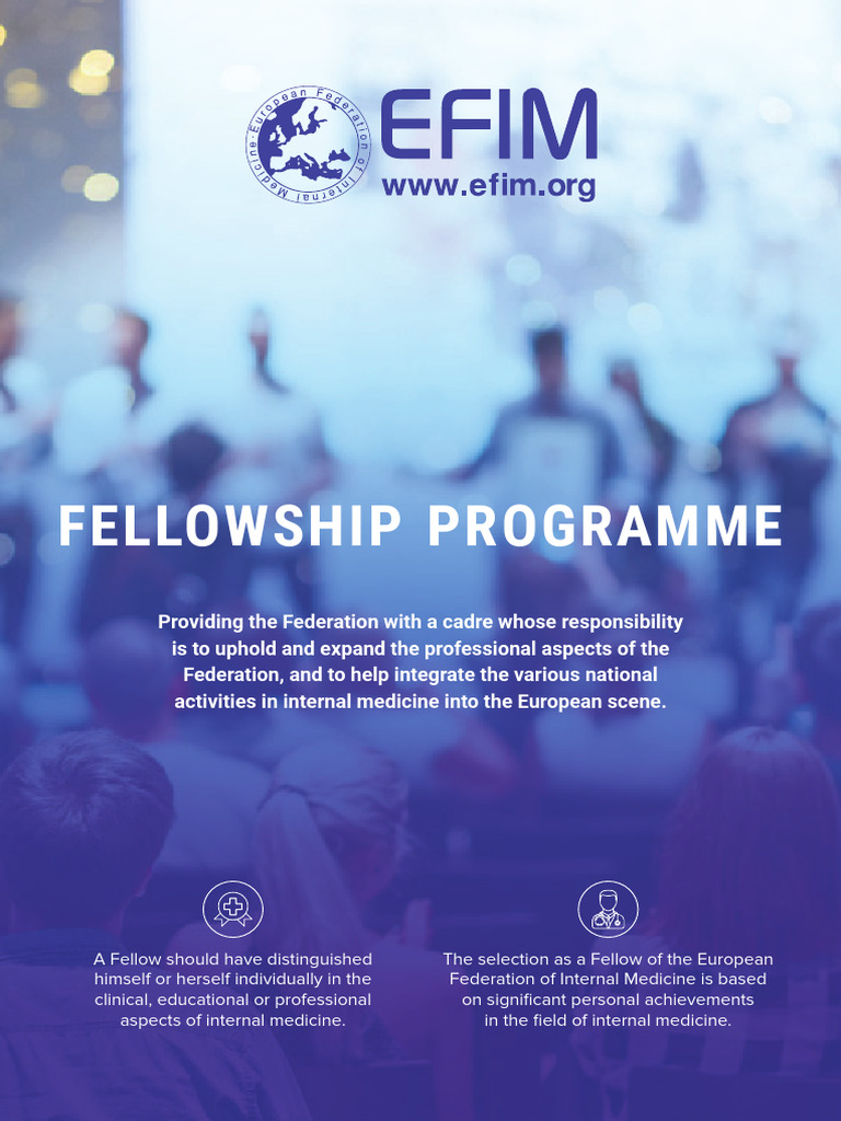 FEFIM Fellowship Programme Overview | PDF | Internal Medicine | Health Care