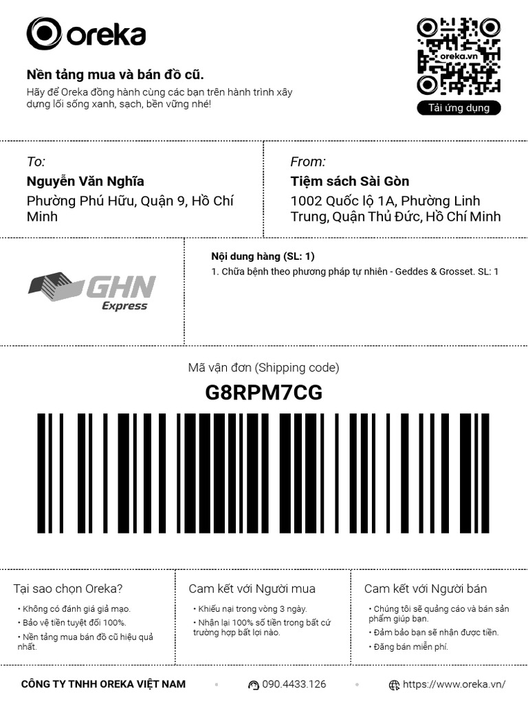 G8RPM7CG Shipping Bill | PDF