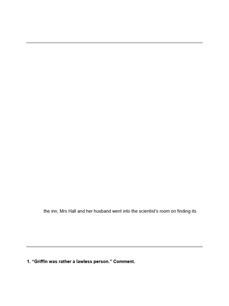 NCERT Footprints Without Feet Summary | PDF | Light | Matter