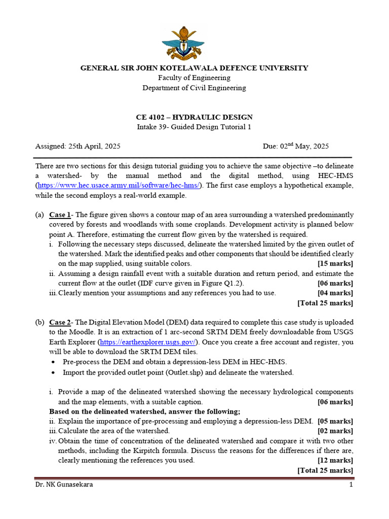 HD - 2025 - I39 - Design Tutorial1 | PDF | Earth Sciences