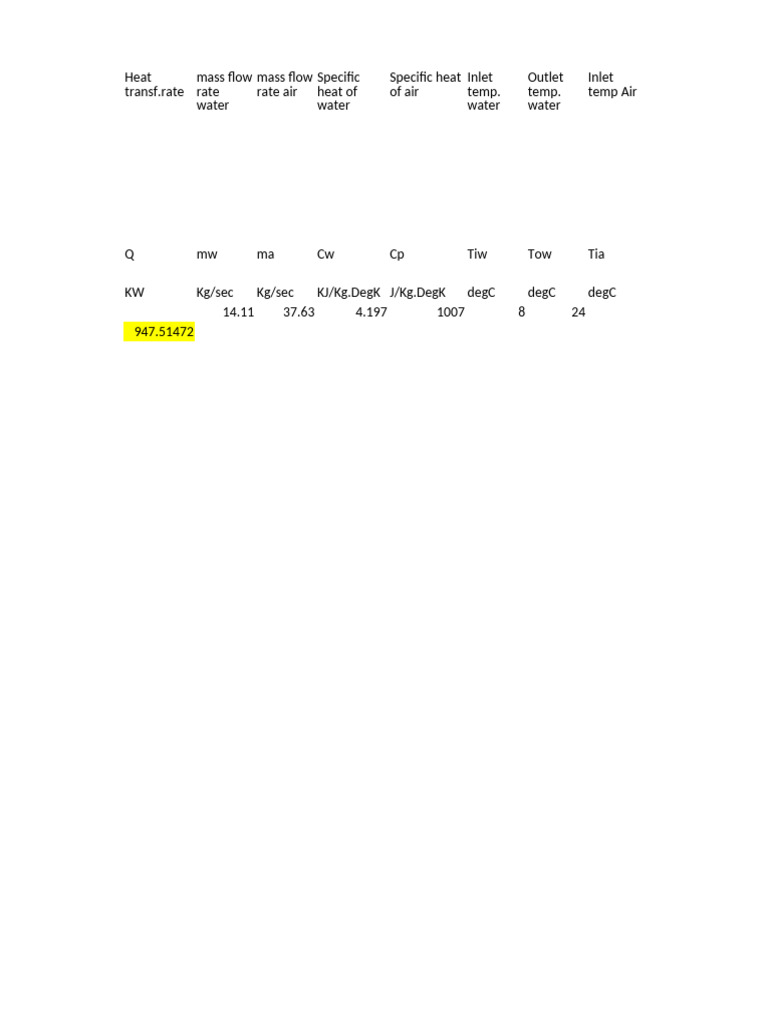 Heat Exchangeer Fin Type Calculation | PDF | Viscosity | Heat Transfer