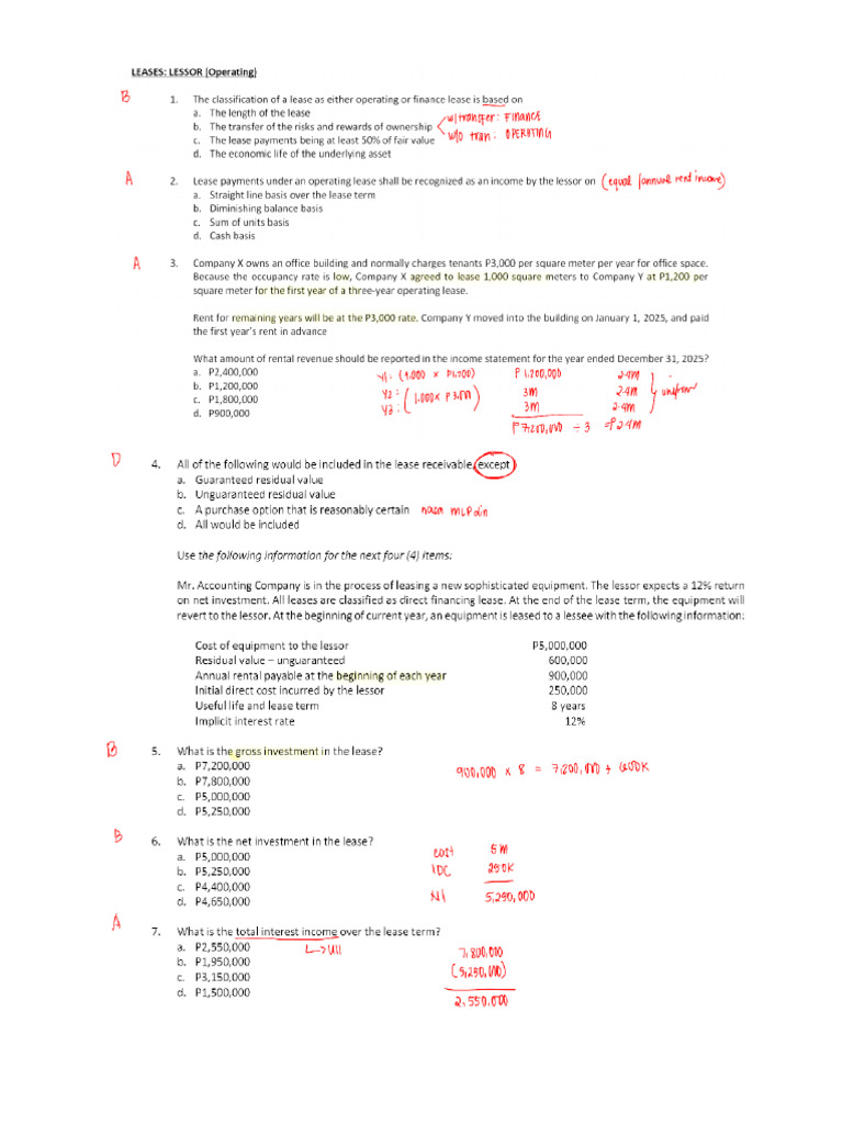 Solutions Ia2 Quiz 3 | PDF
