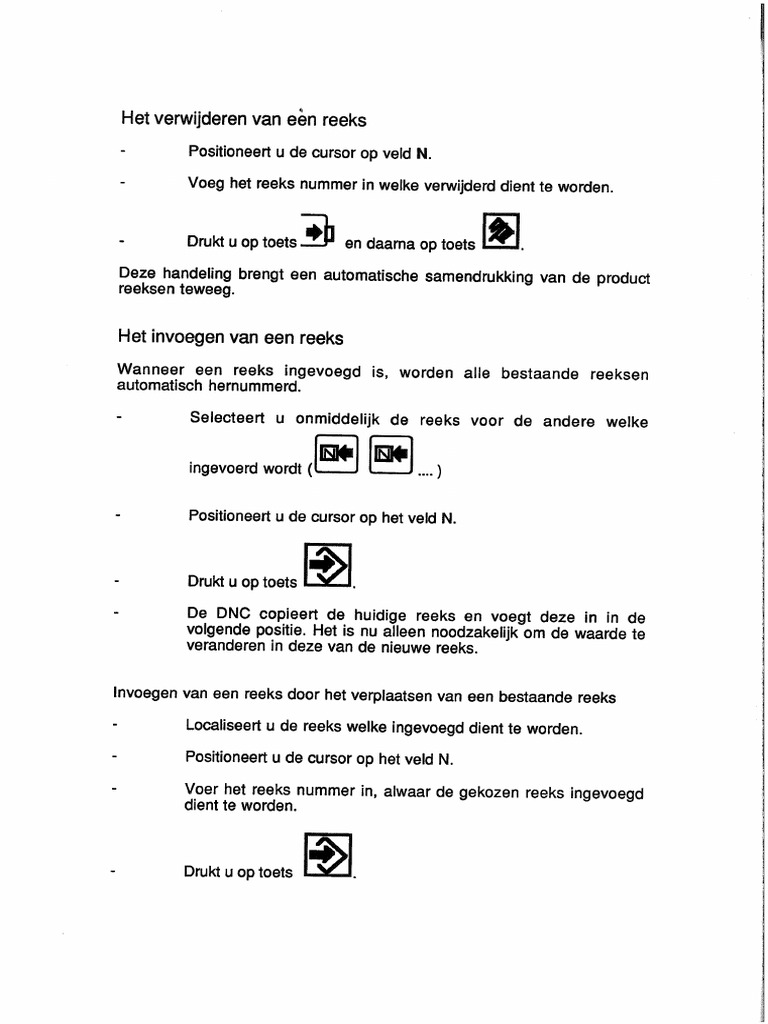 Handleiding DNC 10-60 Bediener Handboek (31-60) | PDF