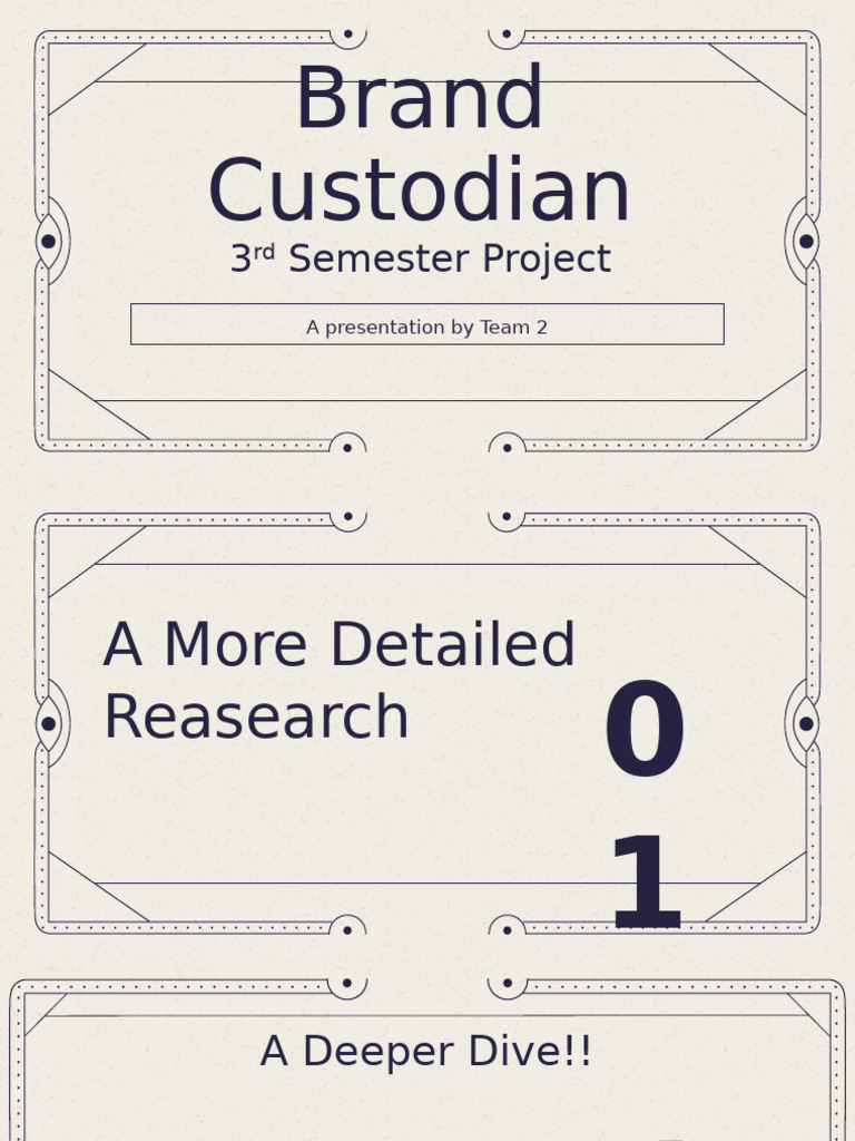 A Deep Research Brand Custodian | PDF