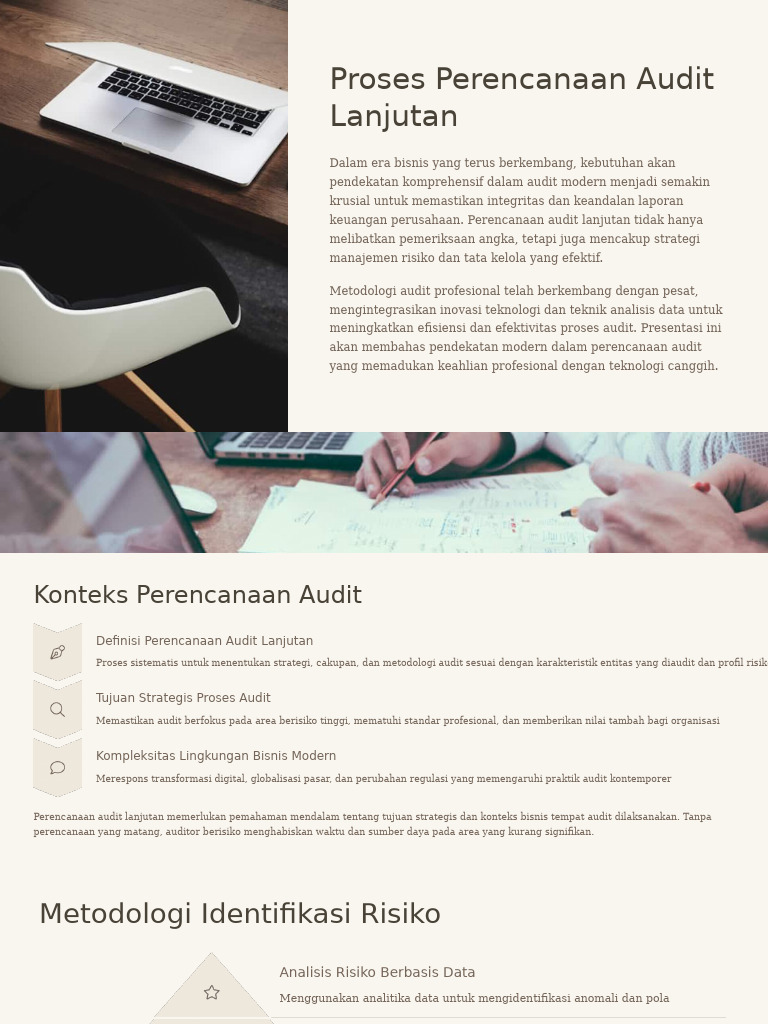 Pert 6 Proses Perencanaan Audit Lanjutan | PDF
