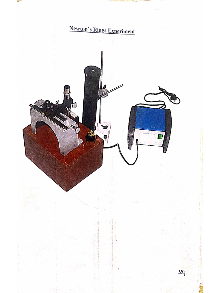 Expt No.5-Newton Ring | PDF