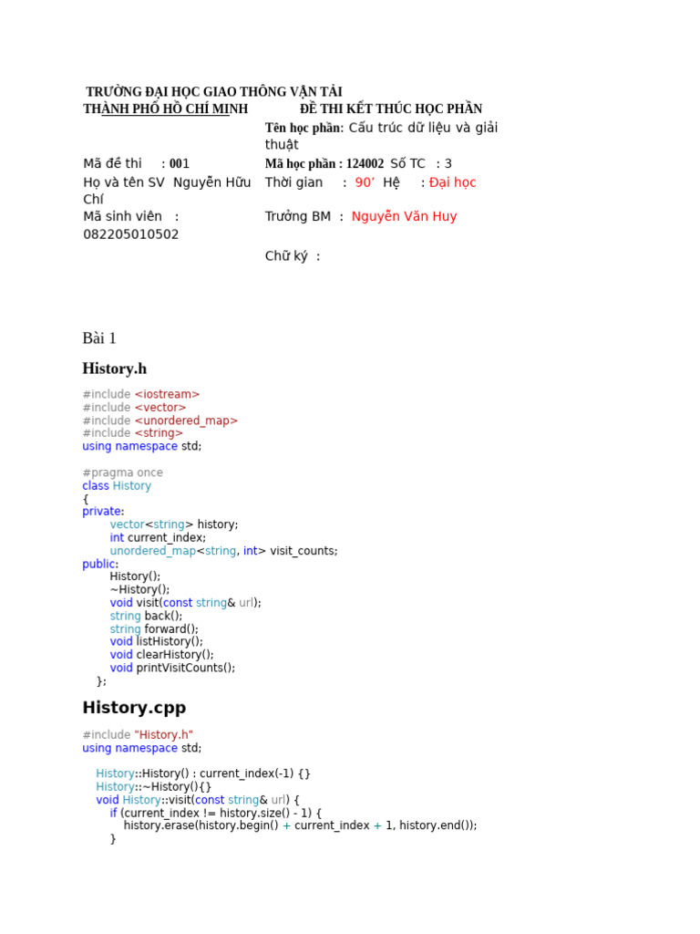 Cấu Trúc Dữ Liệu | PDF | Computer Programming | Naming Conventions