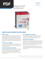 Hach Methods: Quick Reference Guide | PDF | Nitrate | Total Organic Carbon